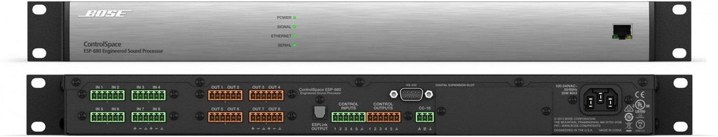 Bose ControlSpace ESP-880A – Audio-connect